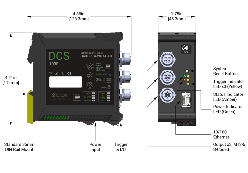 DCS-103E | DCS Triple Output Controller - Advanced Illumination