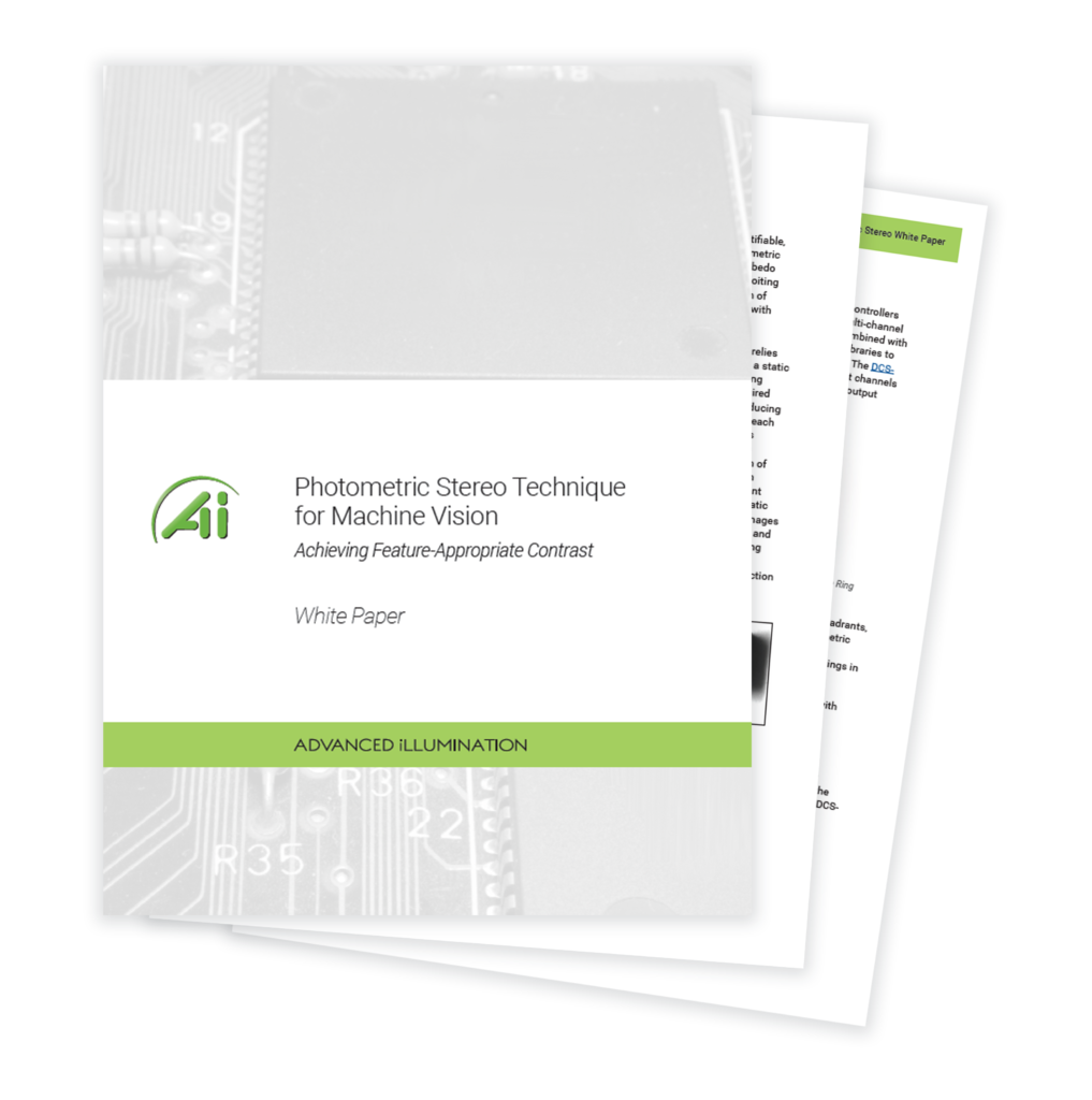 Photometric Stereo - White Paper Download - Advanced Illumination